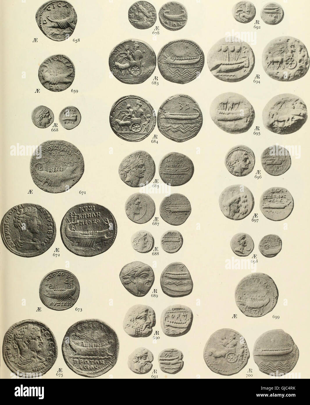 This 1910 publication offers a detailed guide to Greek coin types ...