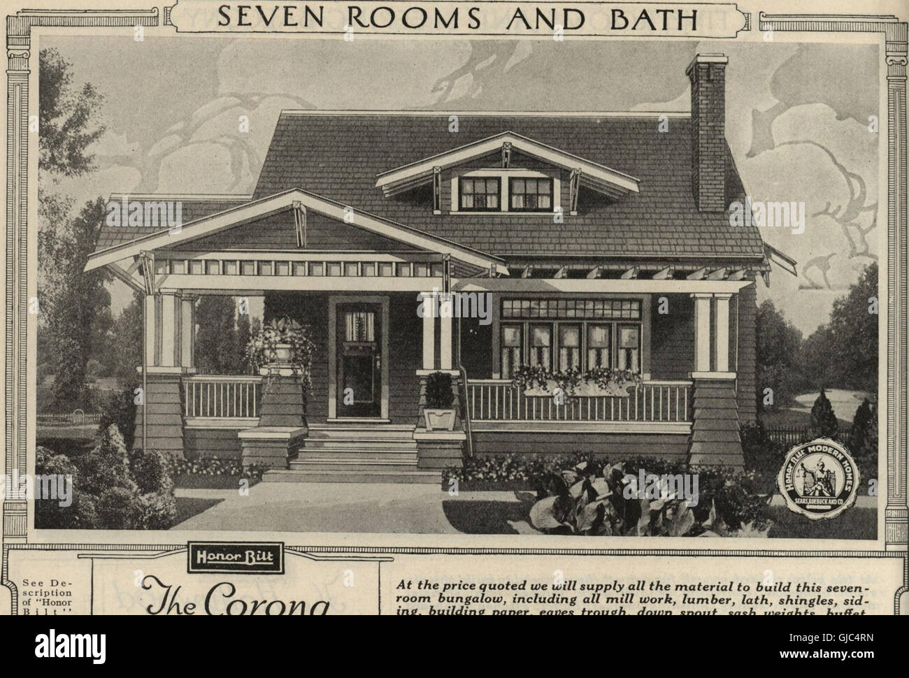 Published in 1921, this publication showcases modern home designs under ...