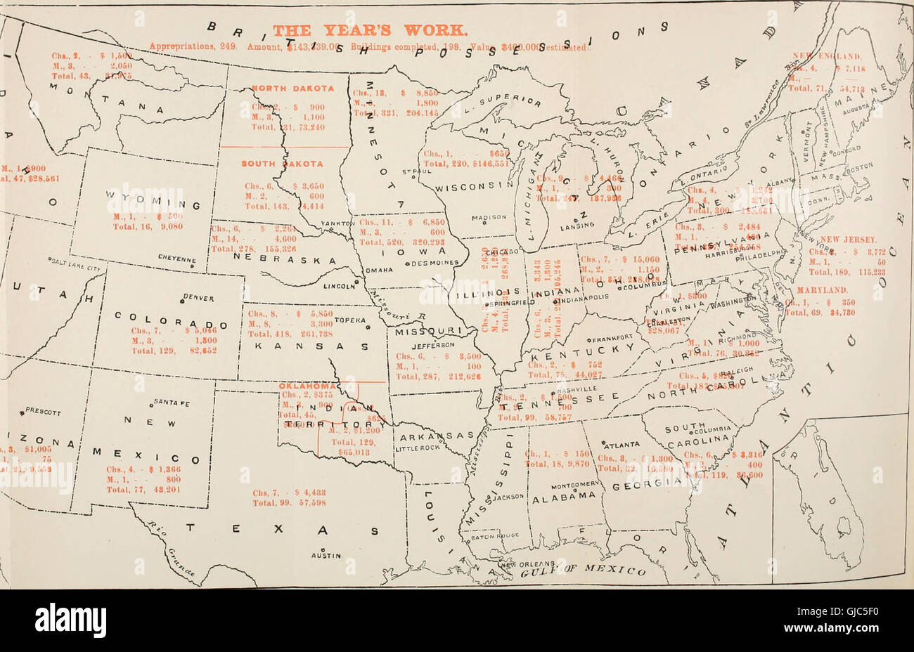 This 1900 report details the work and progress of missionary and ...