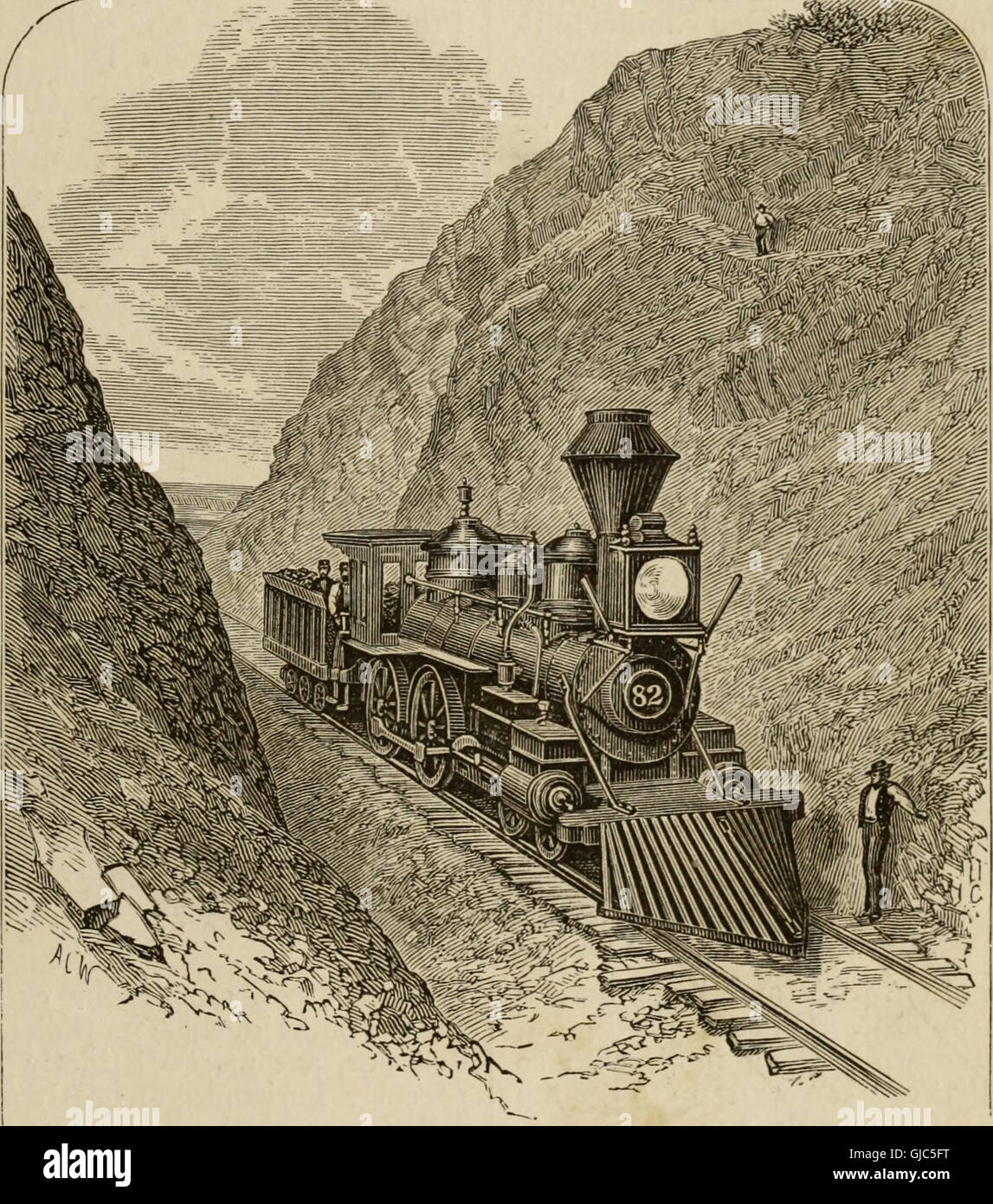 Continental railroad map hi-res stock photography and images - Alamy