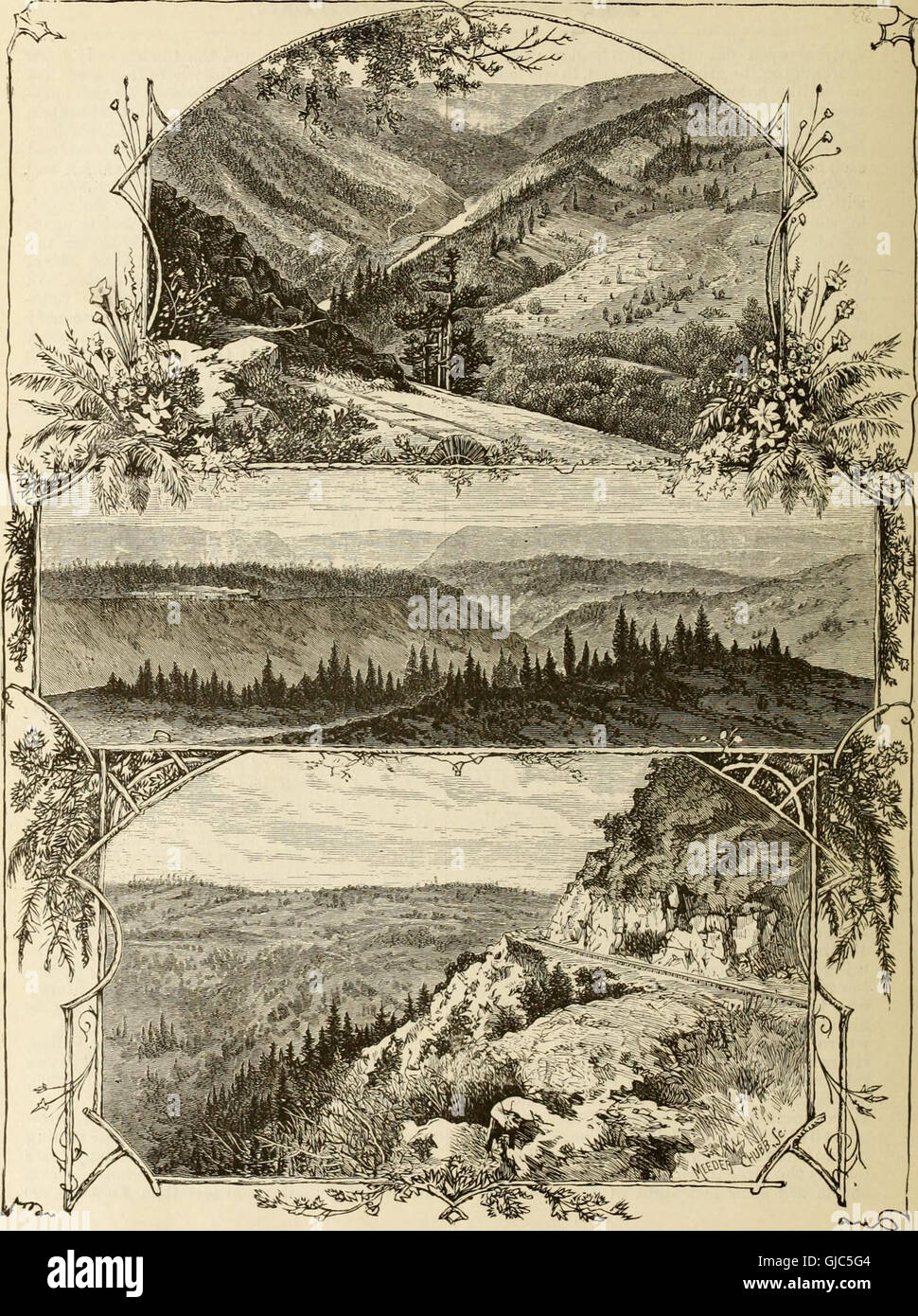 This illustrated guide offers detailed descriptions of transcontinental ...