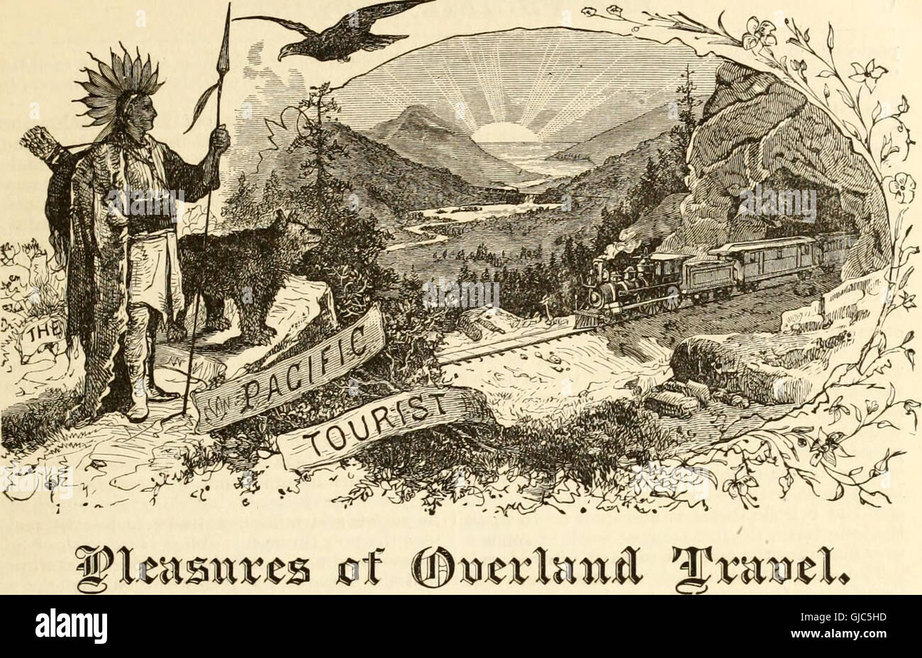 Transcontinental railway map hi-res stock photography and images - Alamy