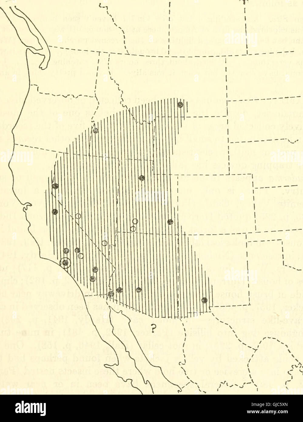 Map Of United States 1960 High Resolution Stock Photography and Images ...