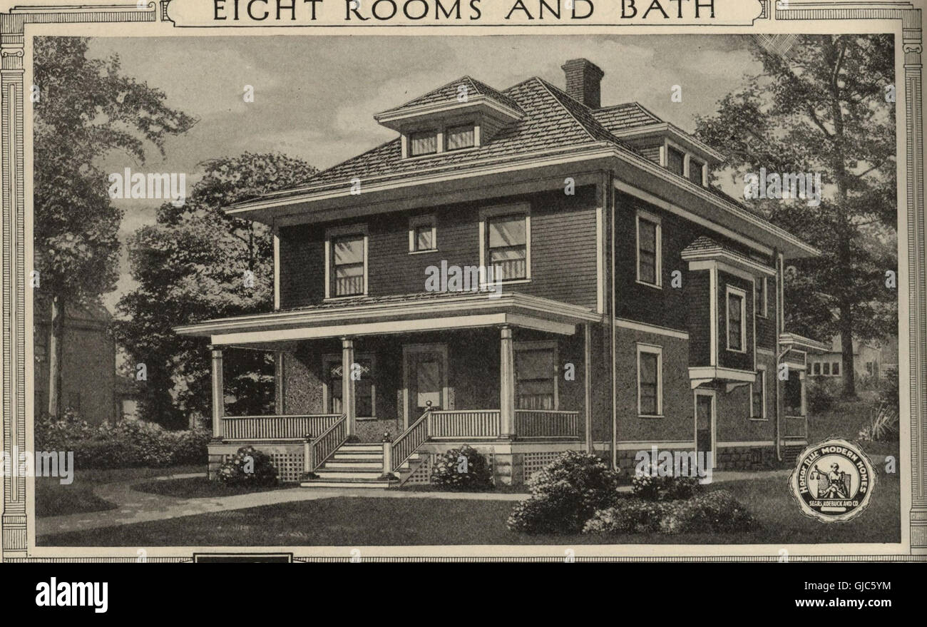 'Honor Bilt Modern Homes' (1921) is a promotional book that showcases ...