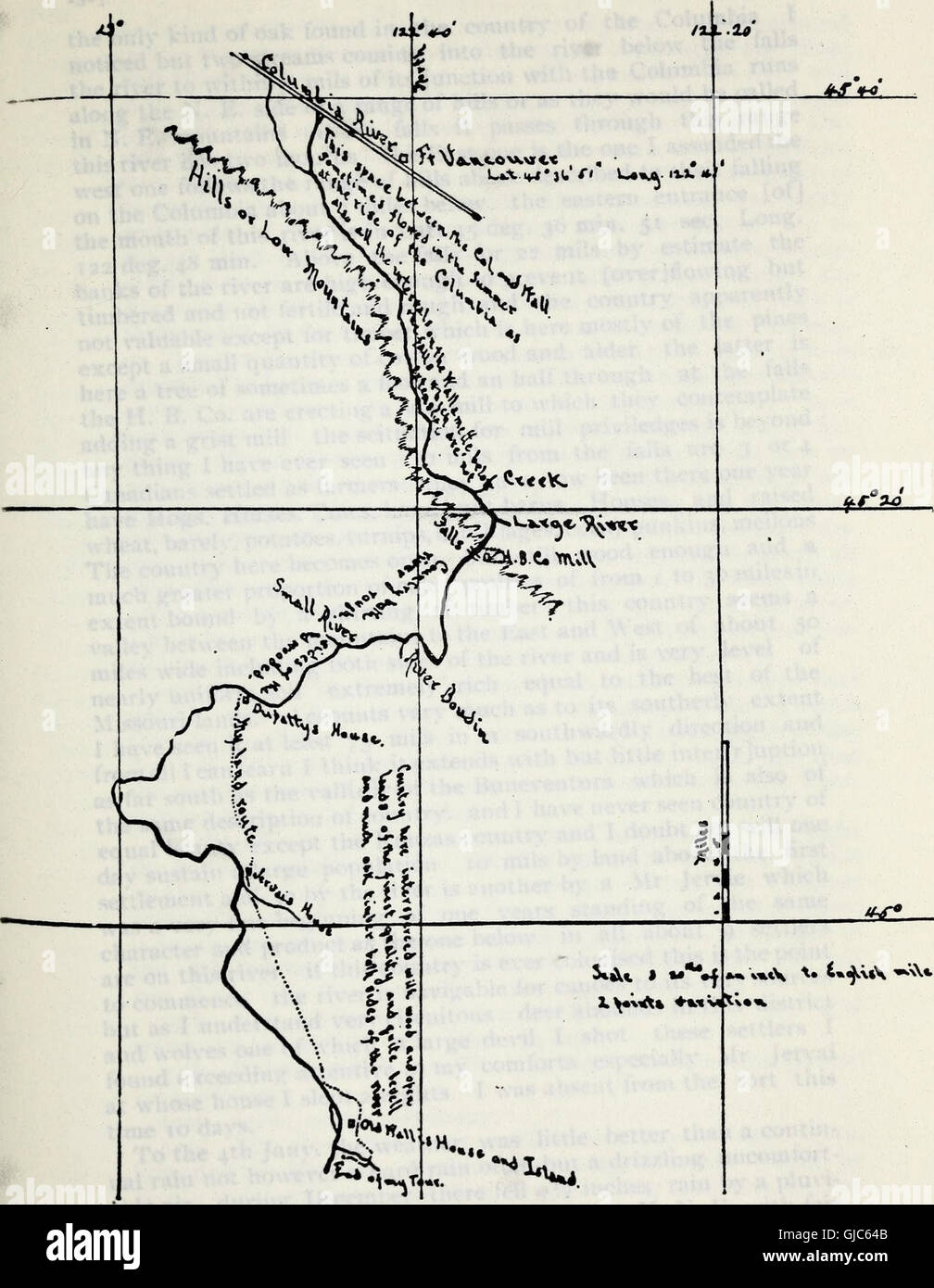 1897 oregon map hi-res stock photography and images - Alamy