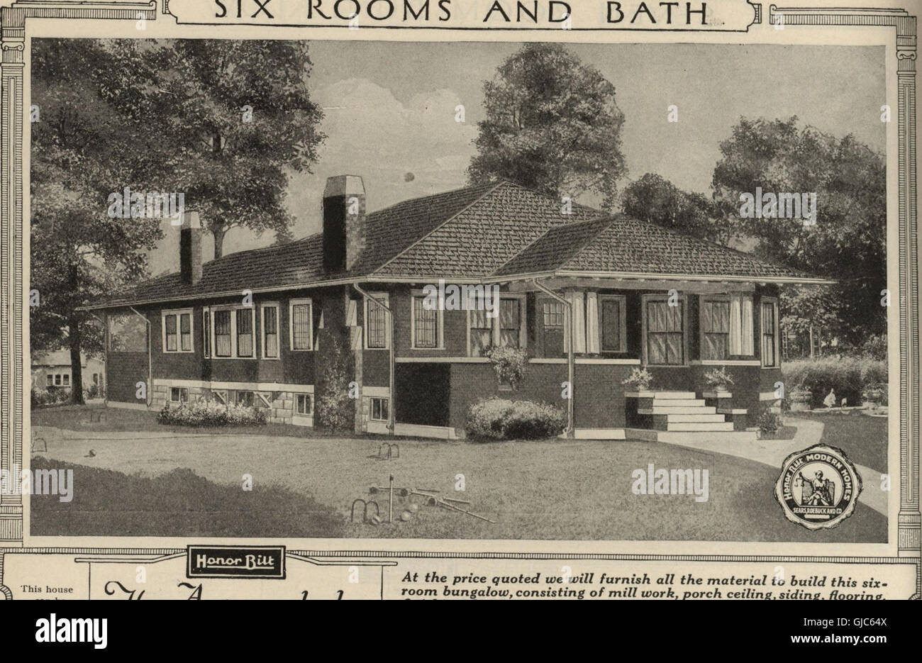 *Honor Bilt Modern Homes* (1921) presents a catalog of modern American ...