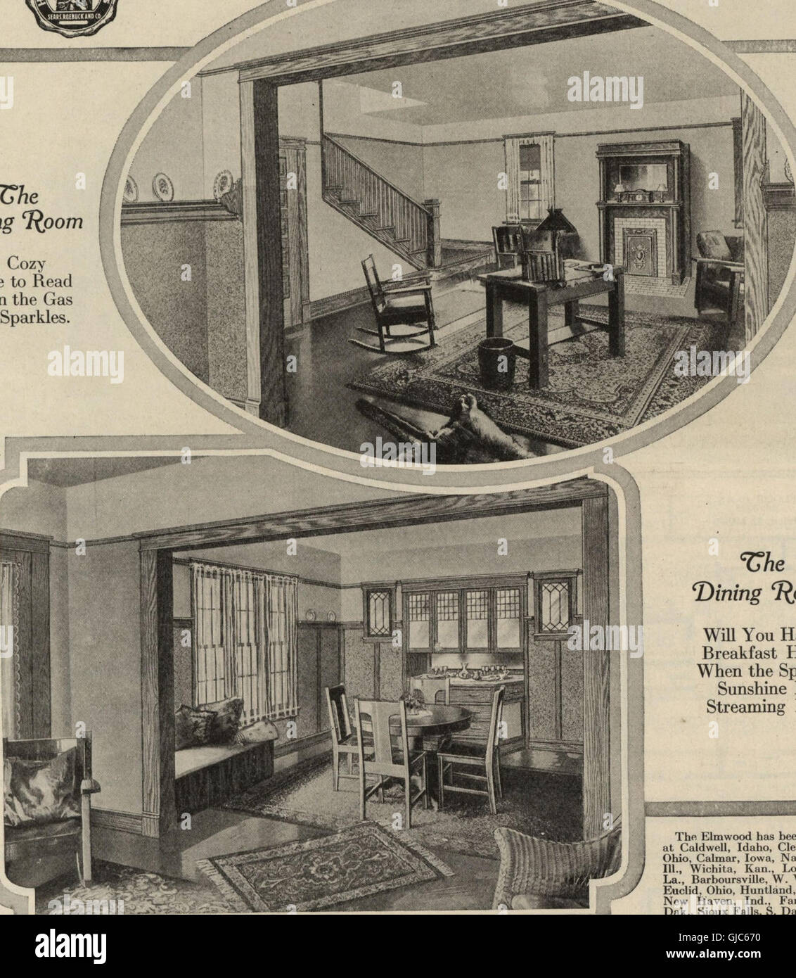 *Honor Bilt Modern Homes* (1921) is a catalog that showcases ...