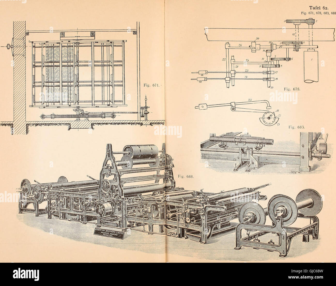 A 1909 German handbook for weavers, factory owners, and students ...