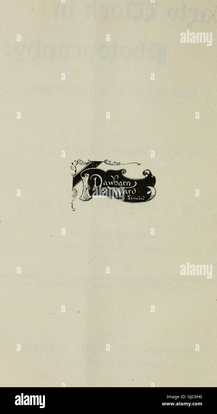 *Early Work in Photography* (1896) serves as a beginner’s guide to the ...