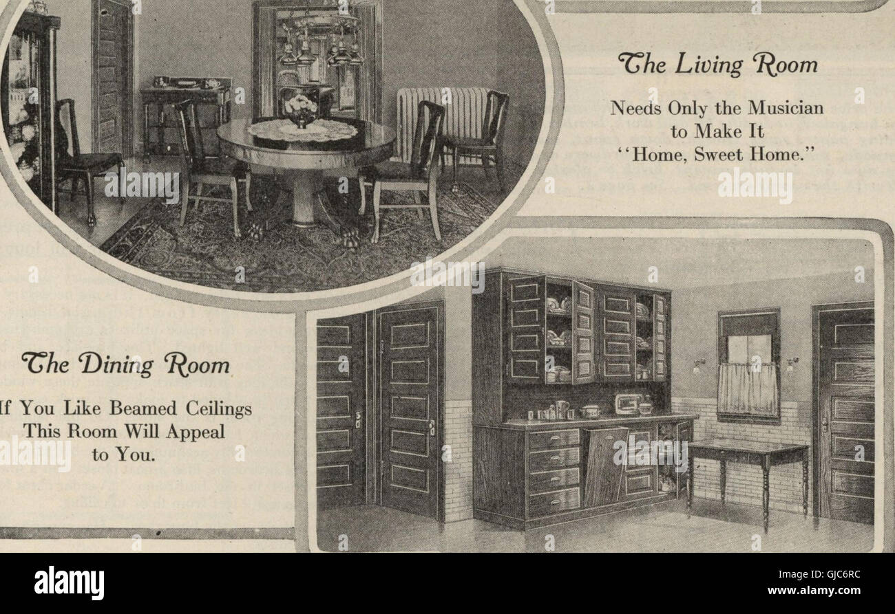'Honor Bilt Modern Homes' (1921) is a catalog showcasing pre-designed ...