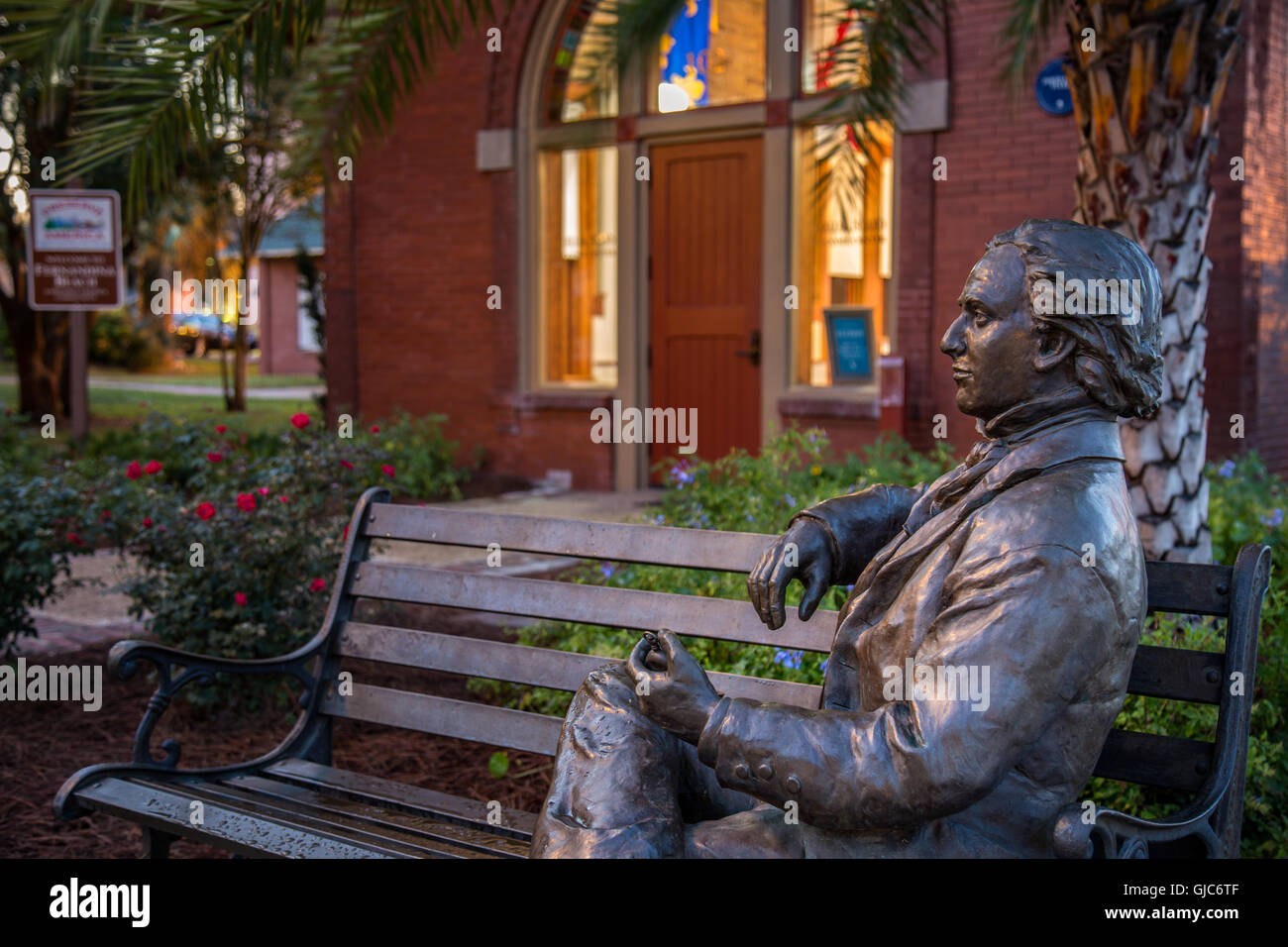 David yulee statue hi-res stock photography and images - Alamy