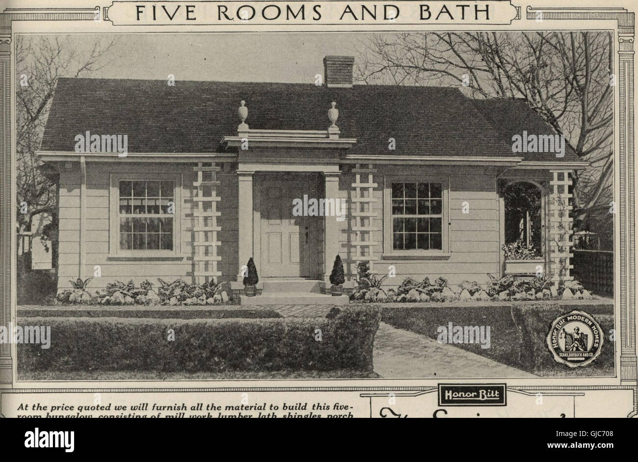 This 1921 catalog of Honor Bilt Modern Homes showcases a range of ...