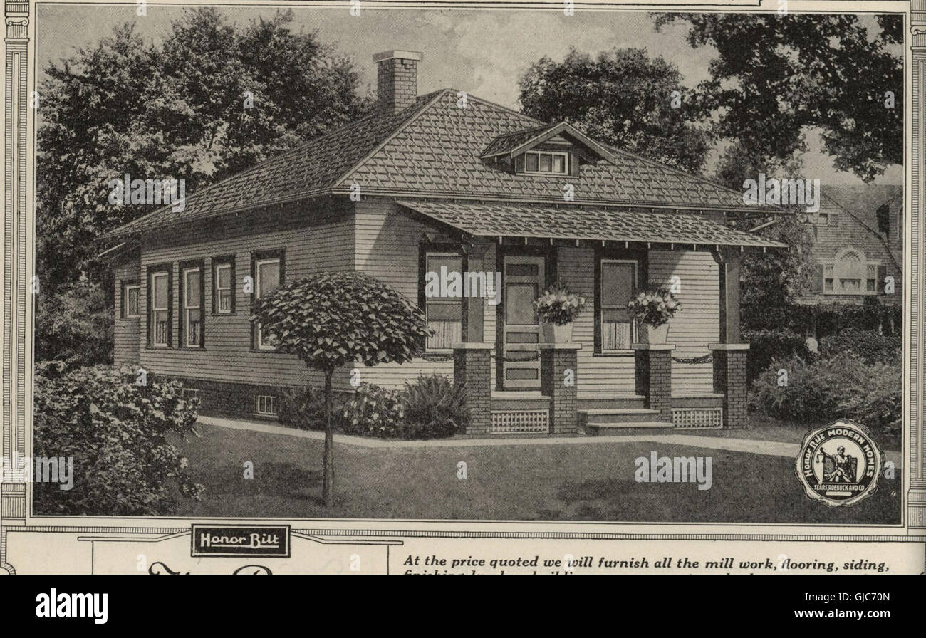Honor Bilt Modern Homes (1921) presents a catalog of modern home ...