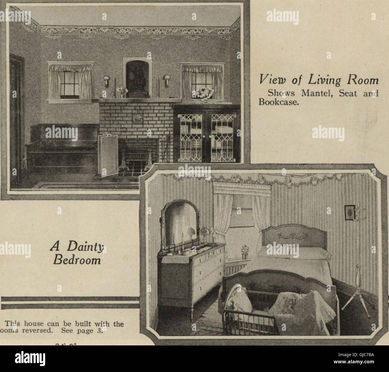 'Honor Bilt Modern Homes' (1921) showcases architectural designs for ...