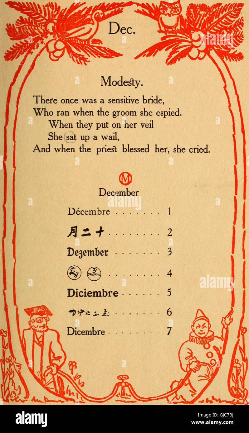 The limerick up to date book (1903 Stock Photo - Alamy