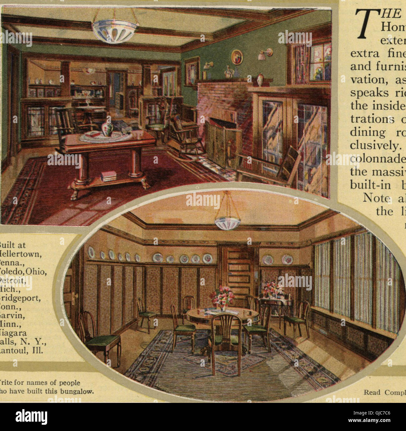 Honor Bilt Modern Homes, published in 1921, presents a collection of ...