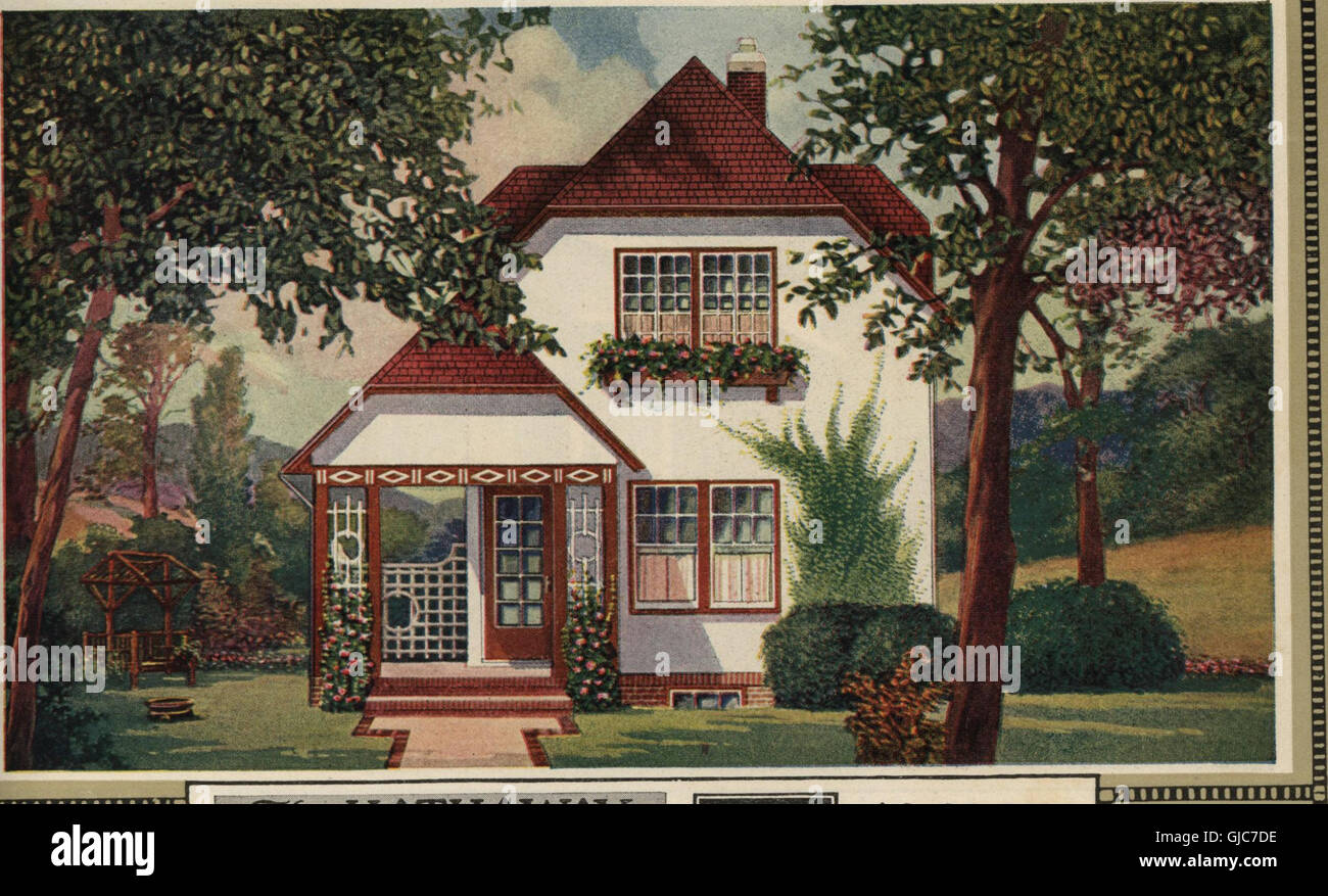 This 1921 publication introduces Honor Bilt modern homes, showcasing ...