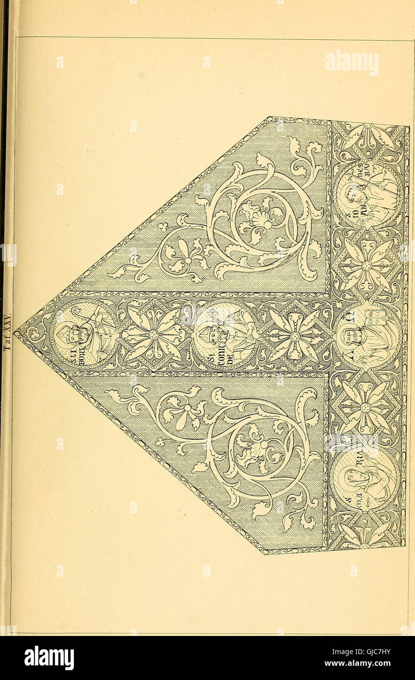 This work explores the history of medieval liturgical vestments ...