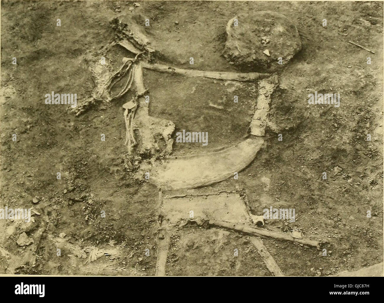 This 1900 archaeological report documents the excavations at the ...