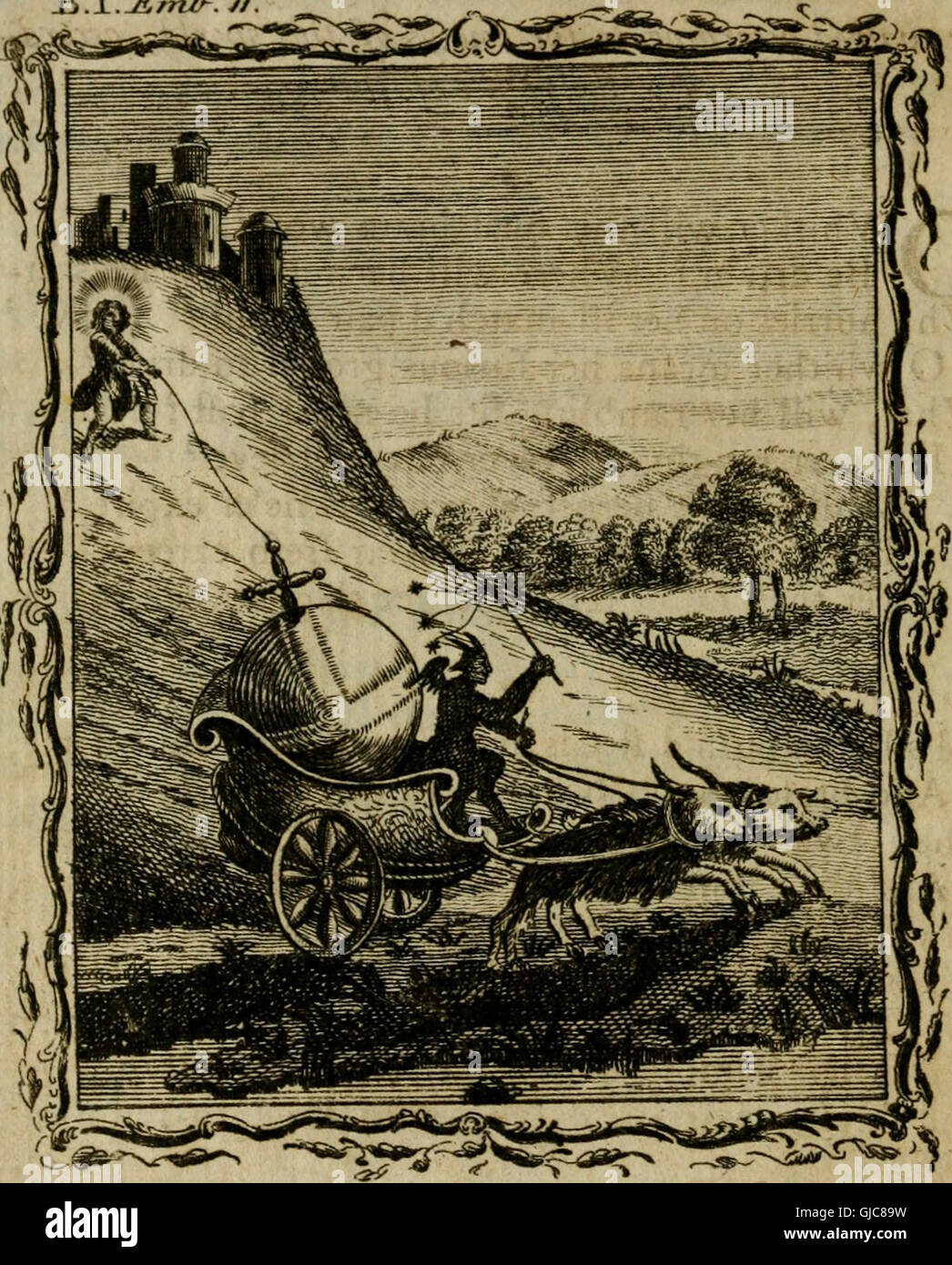 This 1777 work combines moral and divine emblems with hieroglyphics ...