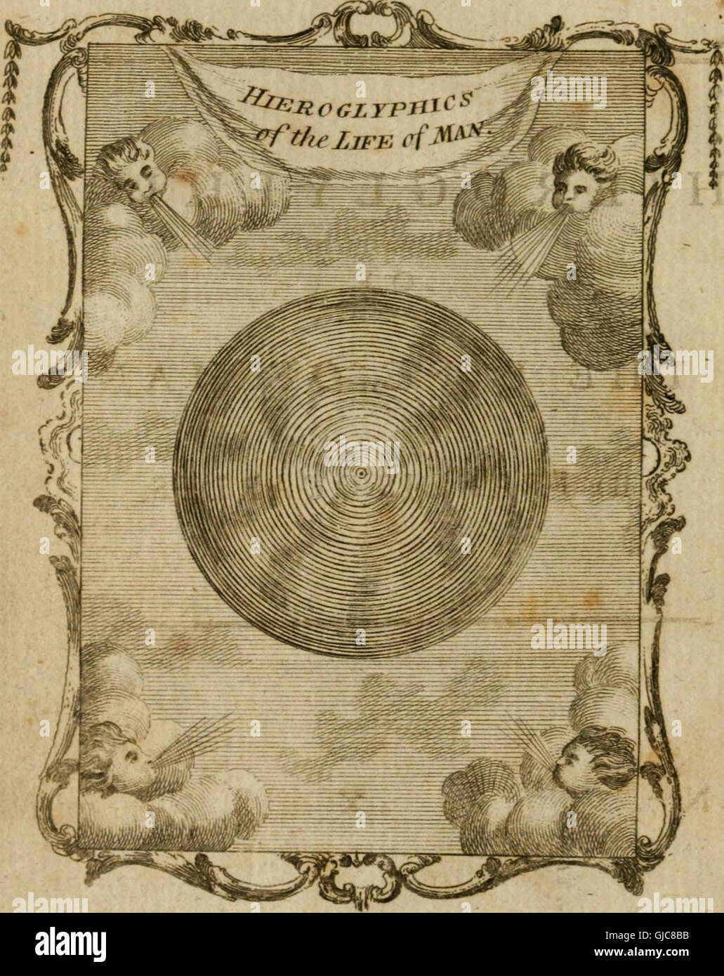 A 1777 work featuring divine and moral emblems alongside hieroglyphic ...