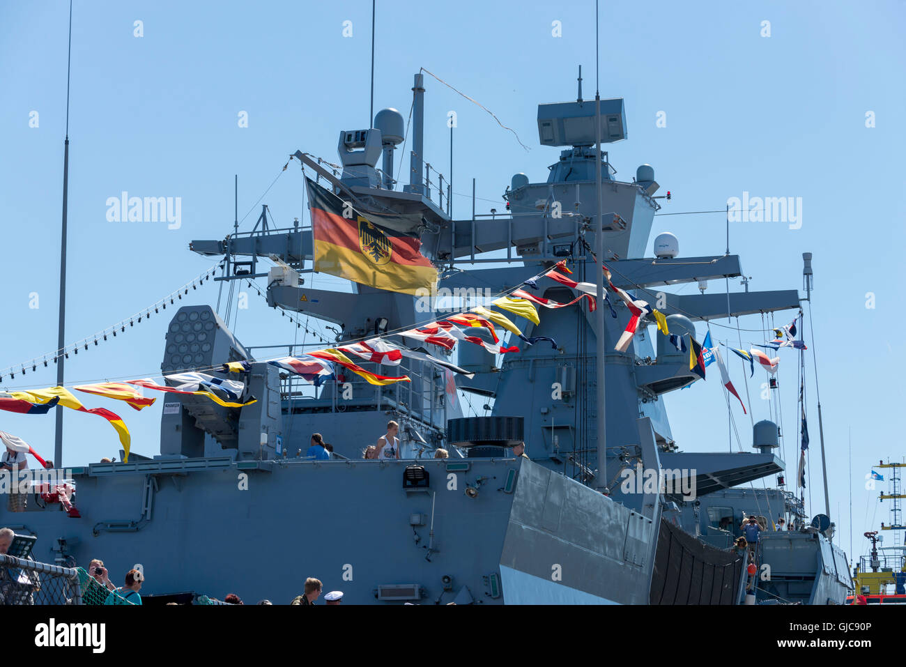 Germany, Mecklenburg-Western Pomerania, Warnemünde, Hanse Sail ...