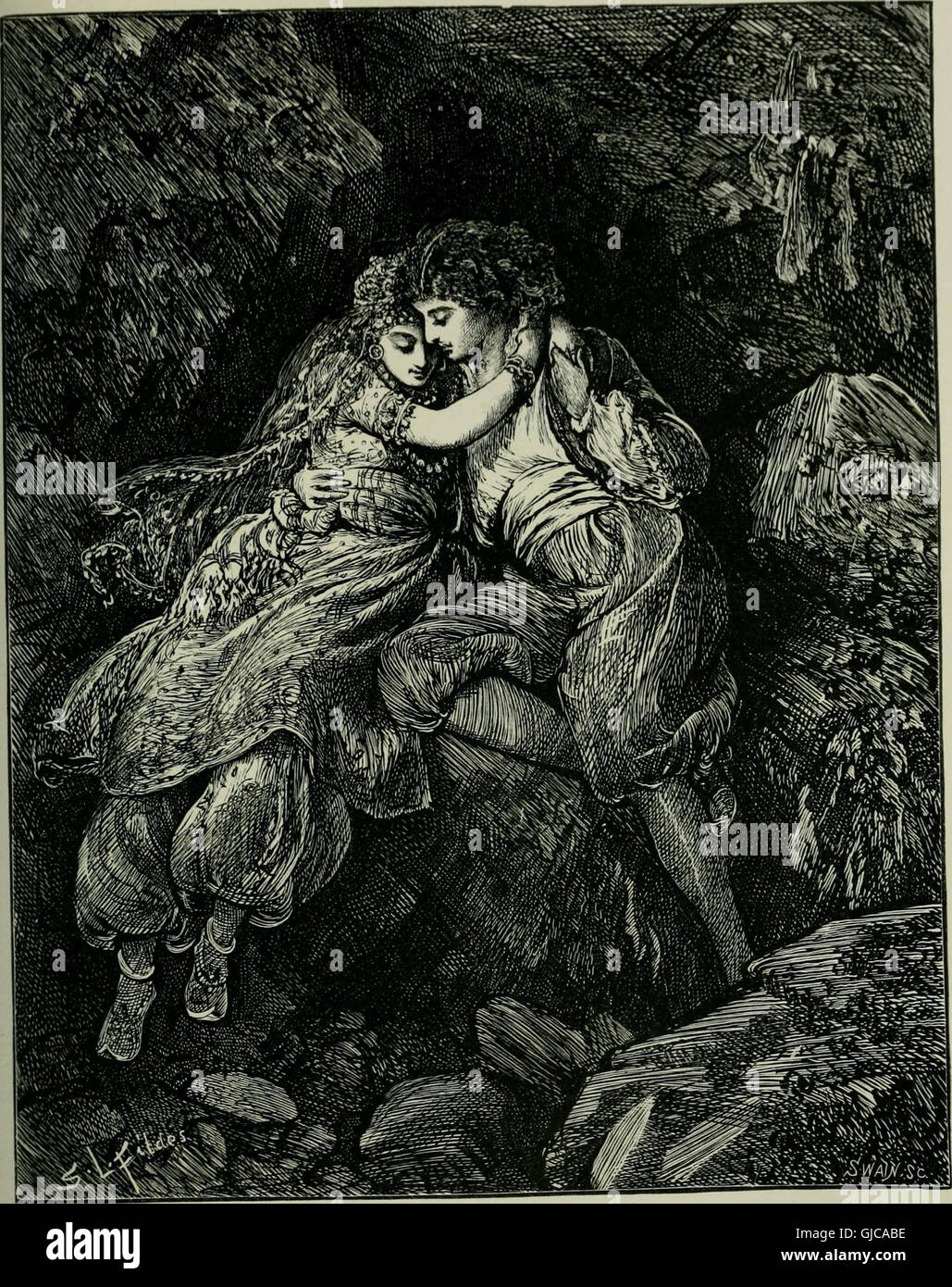 This 1870 work presents illustrations inspired by classic works of ...