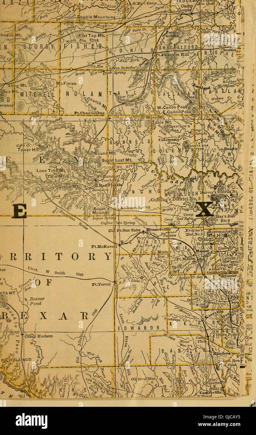 The 1878 guide to southern and western Texas offers detailed ...