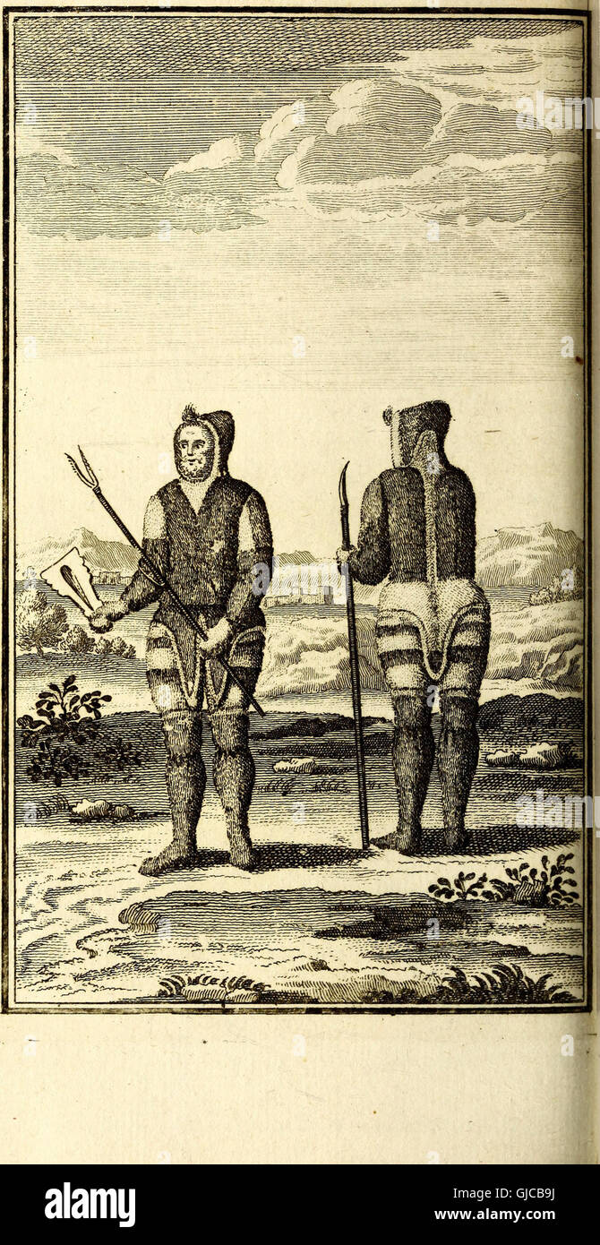 A four-volume history of North America published in 1753, detailing the ...