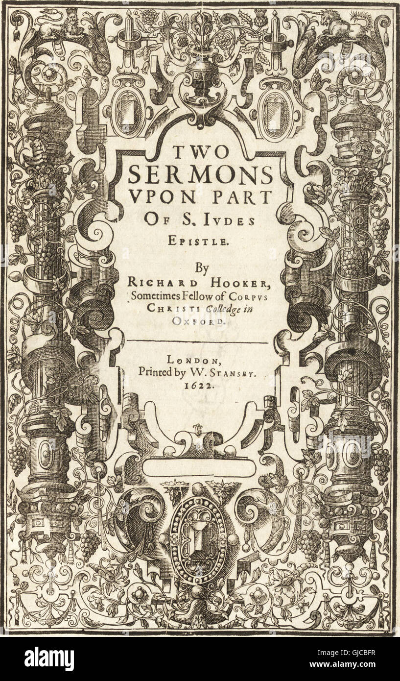 This 1622 work on ecclesiastical polity consists of eight books ...