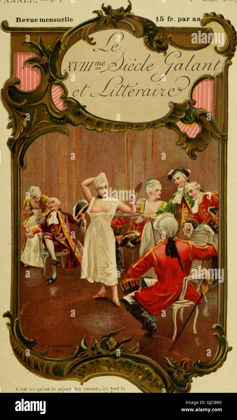 'XVIIIe Siècle, Galant et Littéraire' (1888) is a French work exploring ...