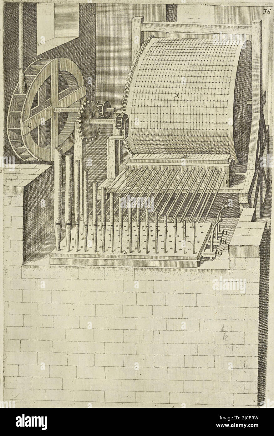 This 1615 French work explores the dynamics of moving forces and ...