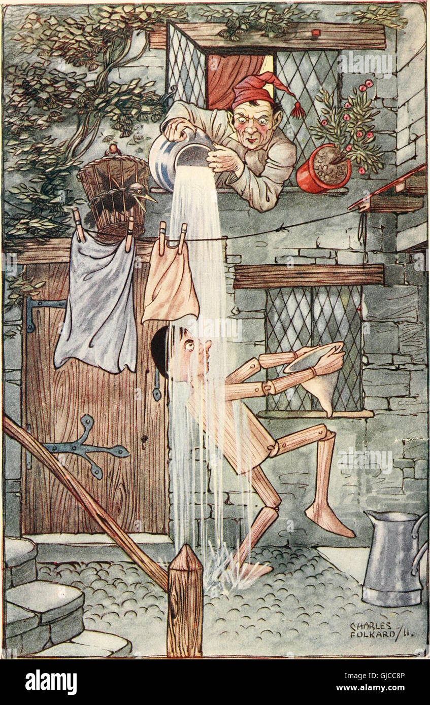 This 1911 edition of 'Pinocchio' tells the classic story of the wooden ...