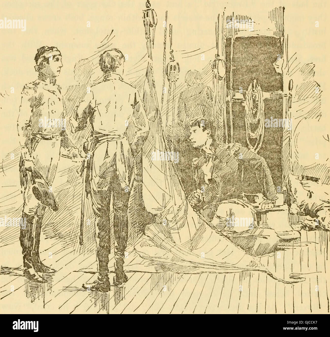 A historical account published in 1896 detailing the naval history of ...