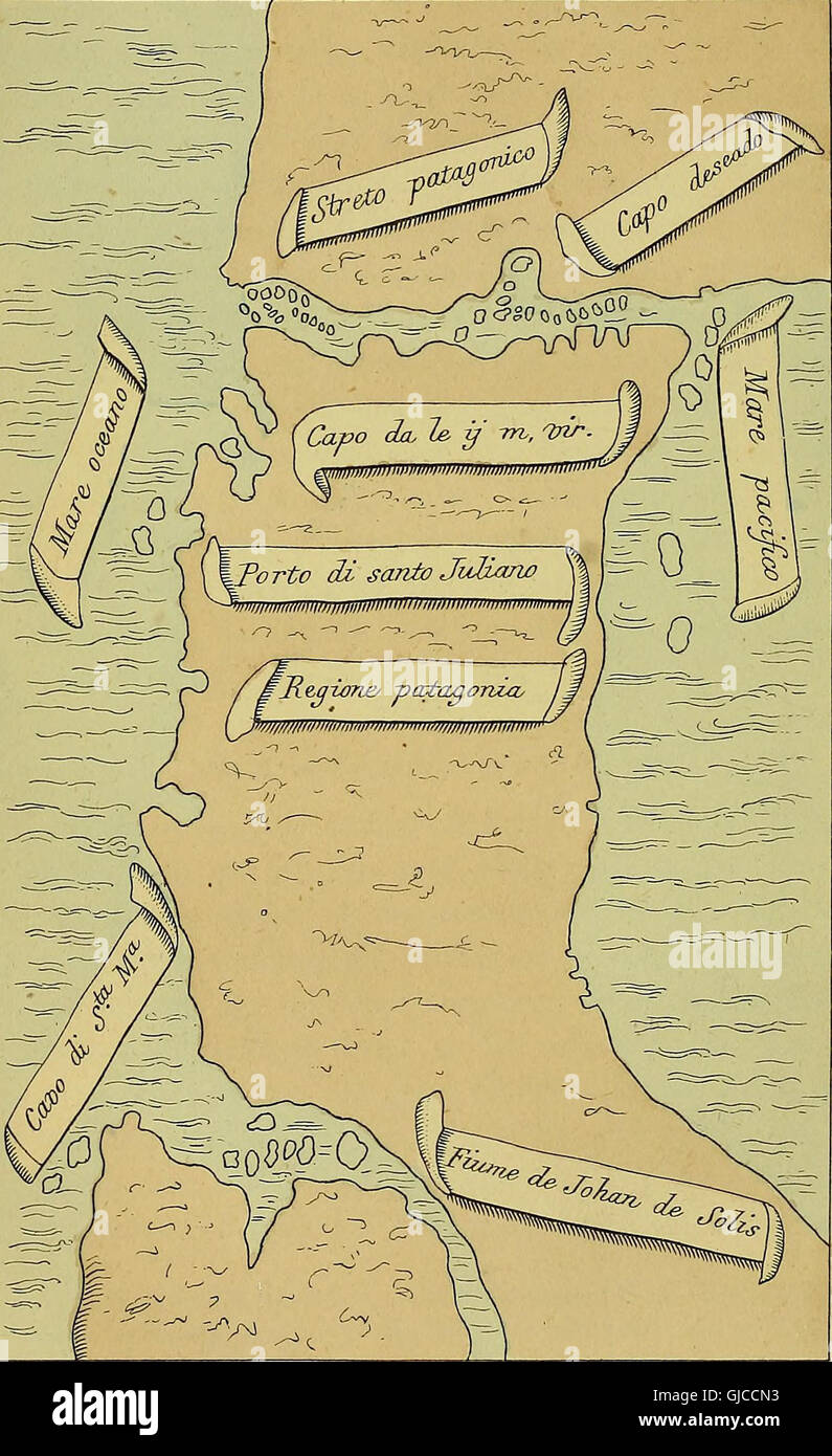 This 1874 account details Ferdinand Magellan's historic voyage around ...