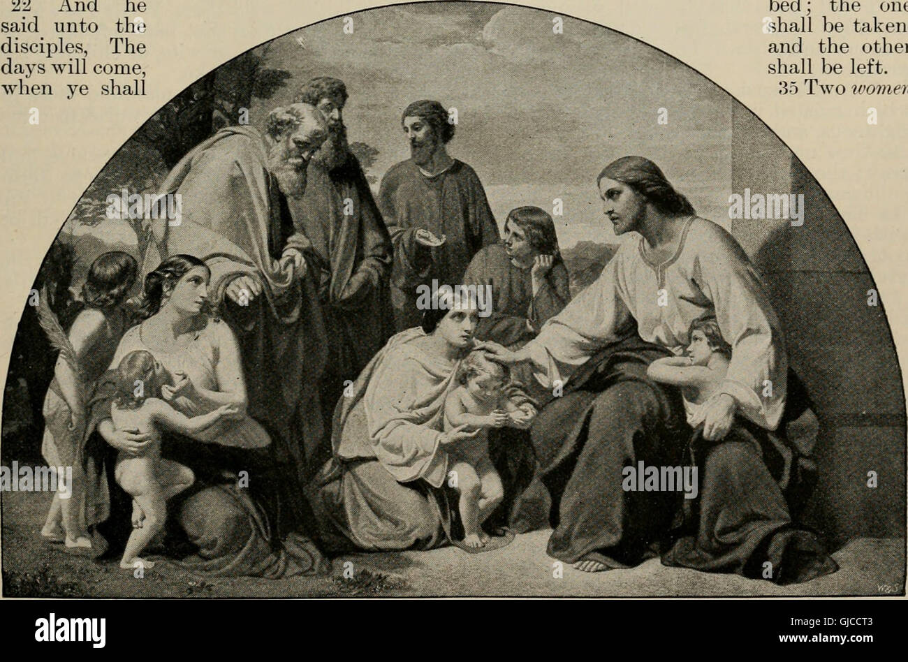 The Art Bible, published in 1896, combines the text of the Old and New ...