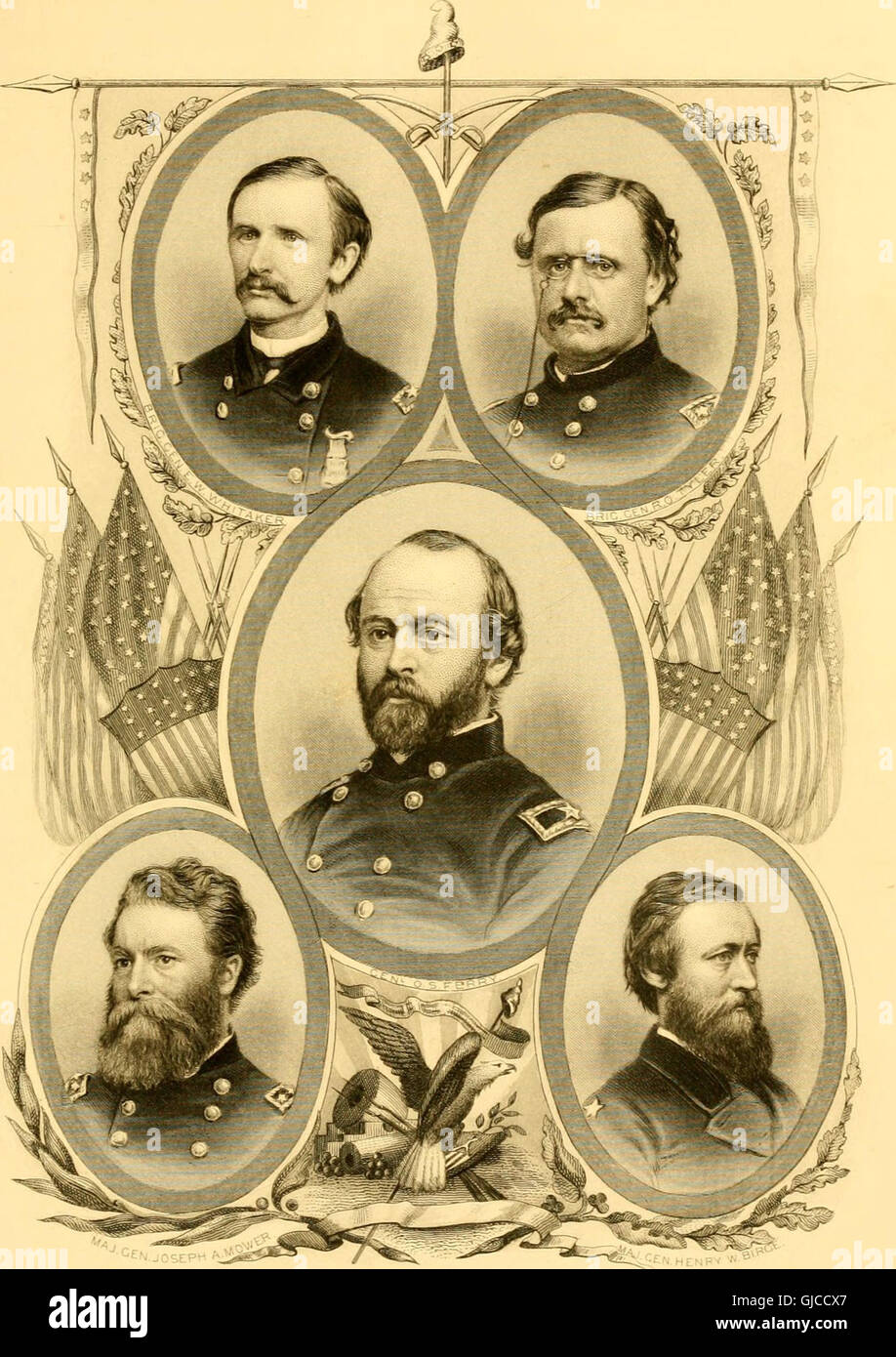 This 1868 work examines the military and civil contributions of ...