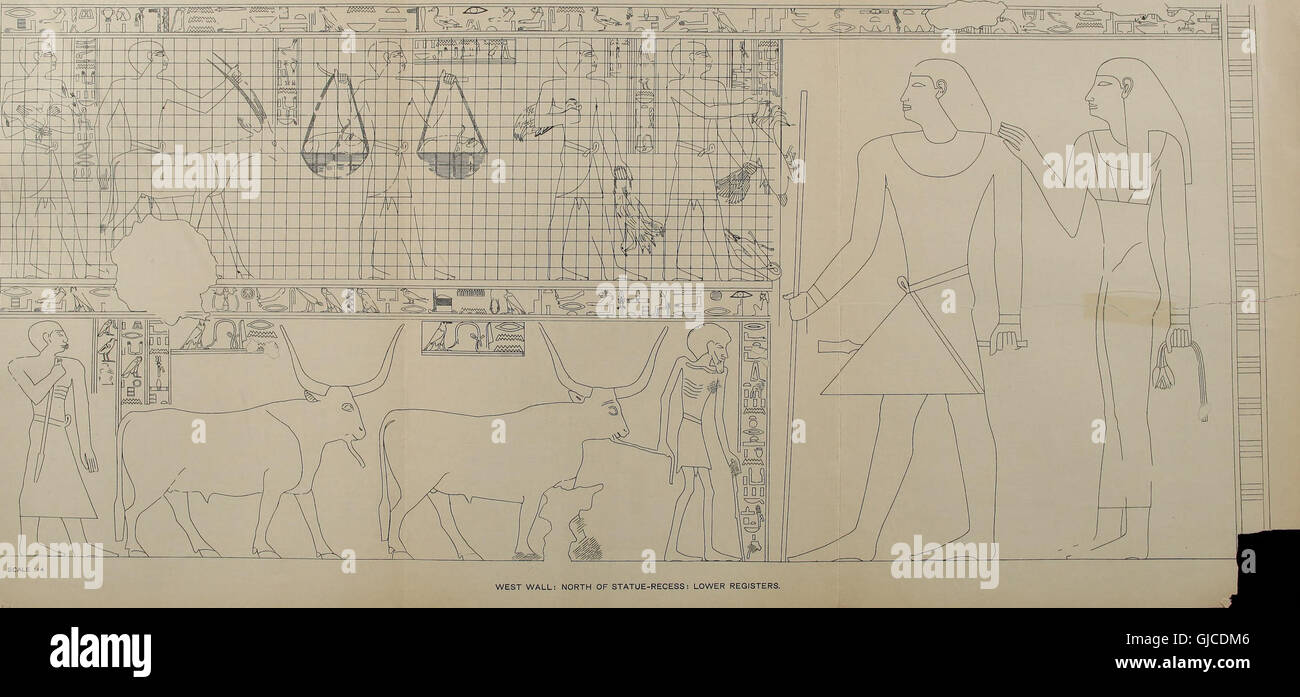 A detailed account of archaeological excavations in Egypt, documenting ...