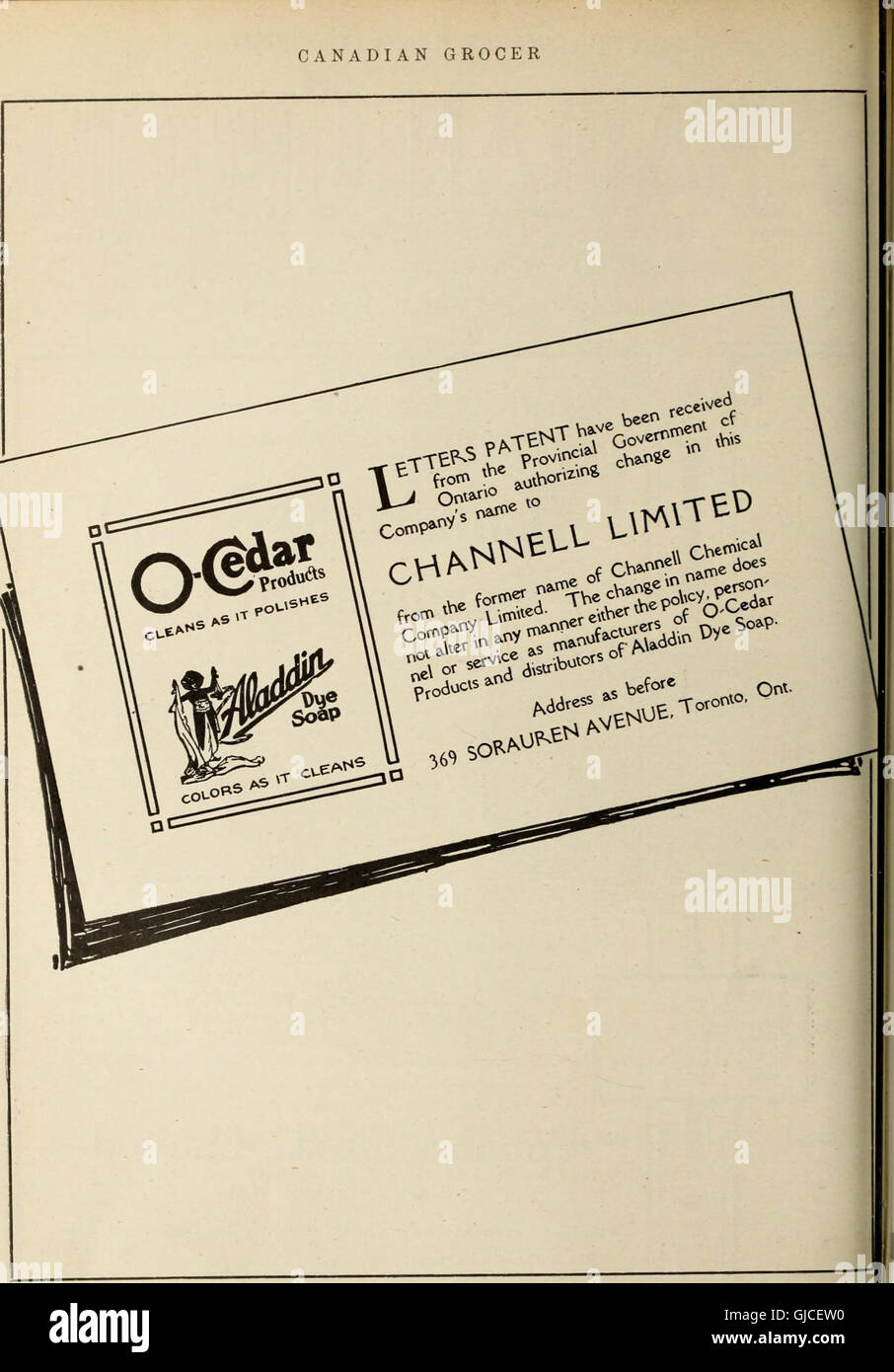 The Canadian Grocer (January-June 1921) is a trade publication focused ...