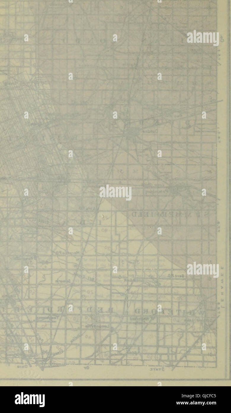 Monroe county map hi-res stock photography and images - Alamy