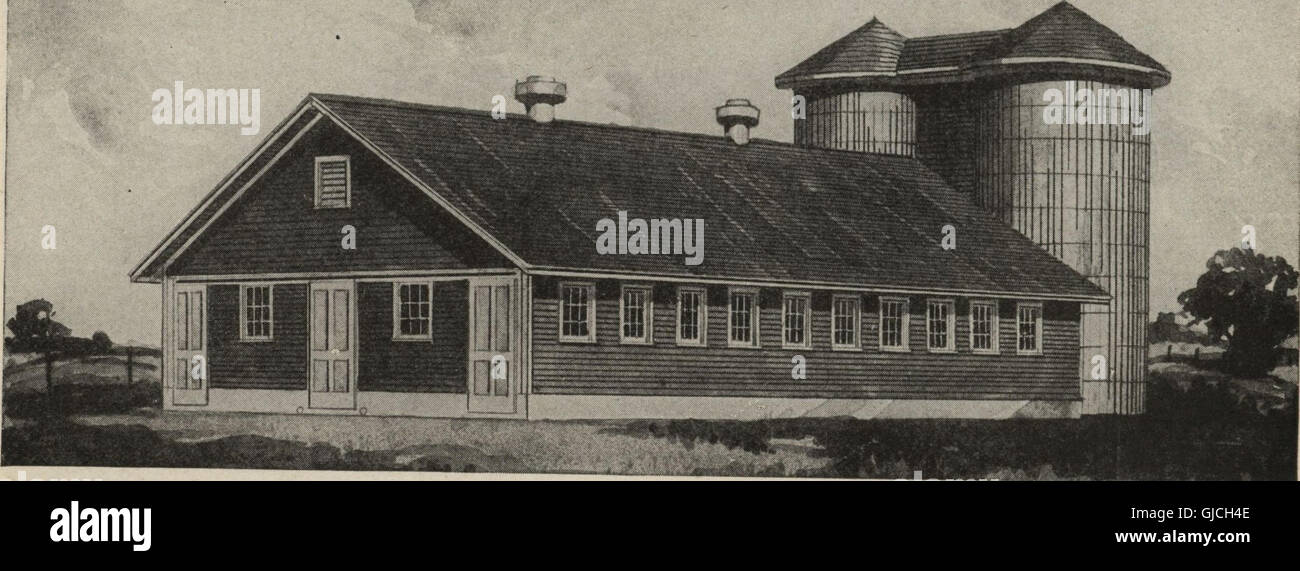 A 1915 guide detailing the construction and management of farms and ...