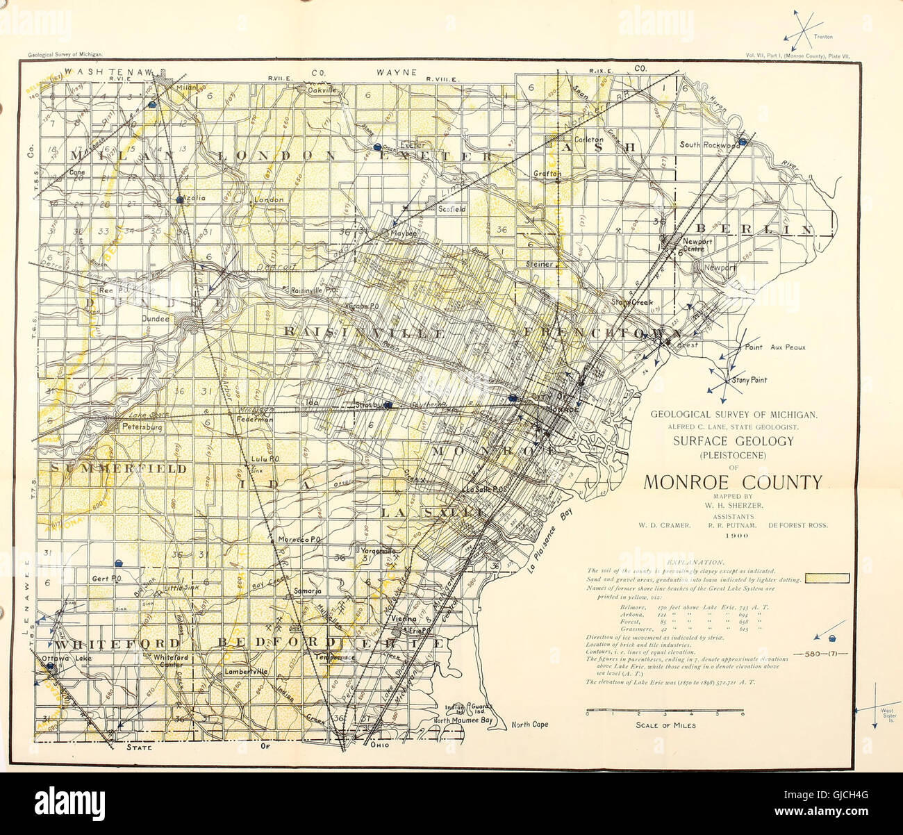 This 1900 geological report provides a detailed study of the geology in ...