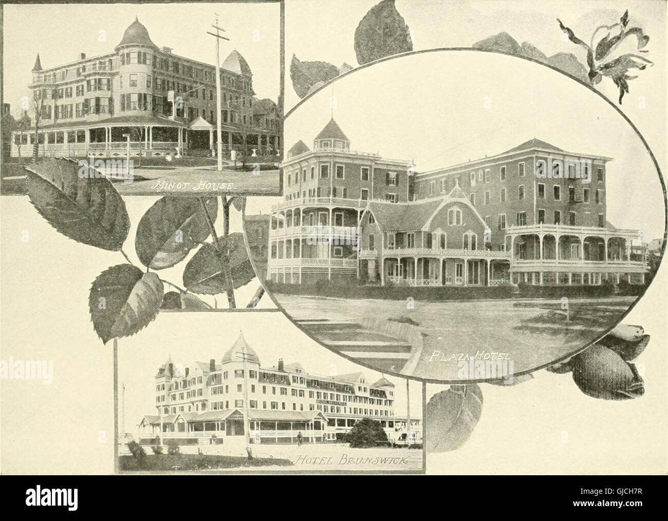 Old map of asbury park hi-res stock photography and images - Alamy