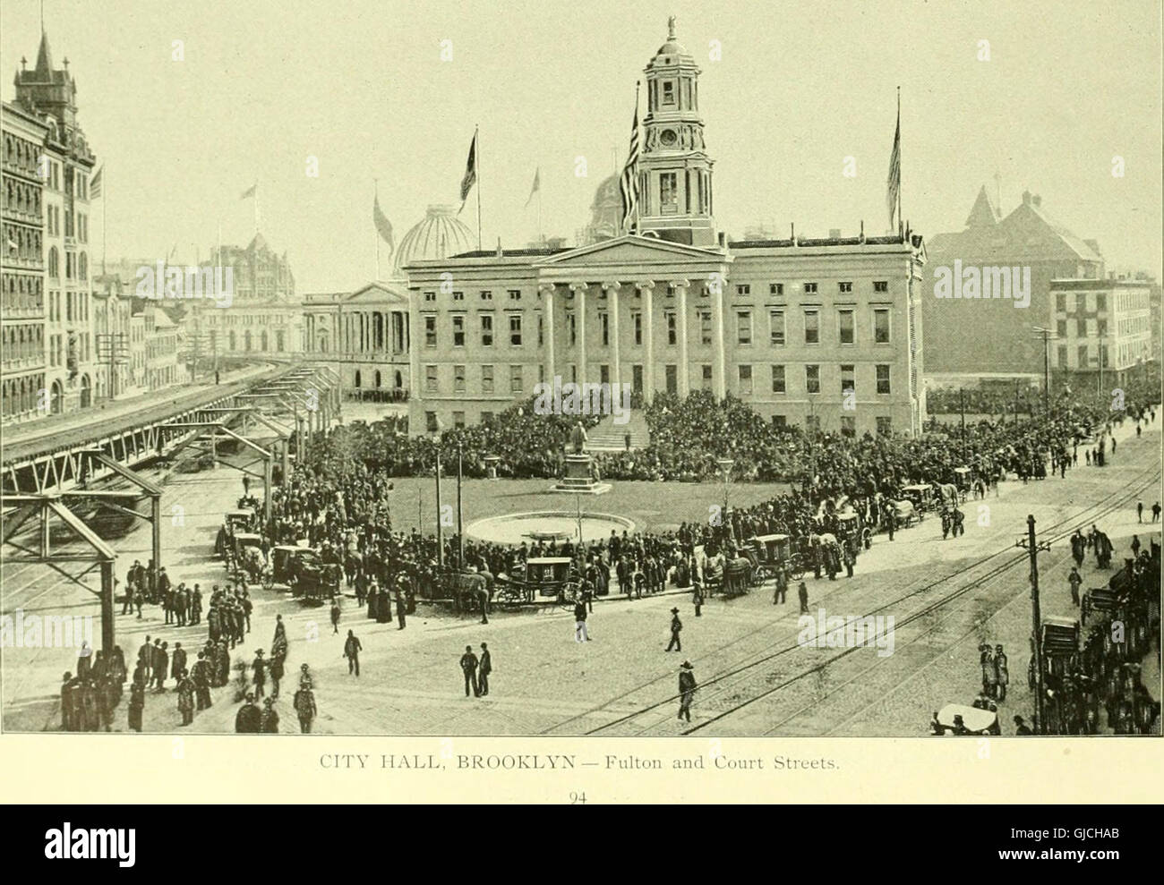 This 1895 album presents 100 selected views of New York City, Brooklyn ...
