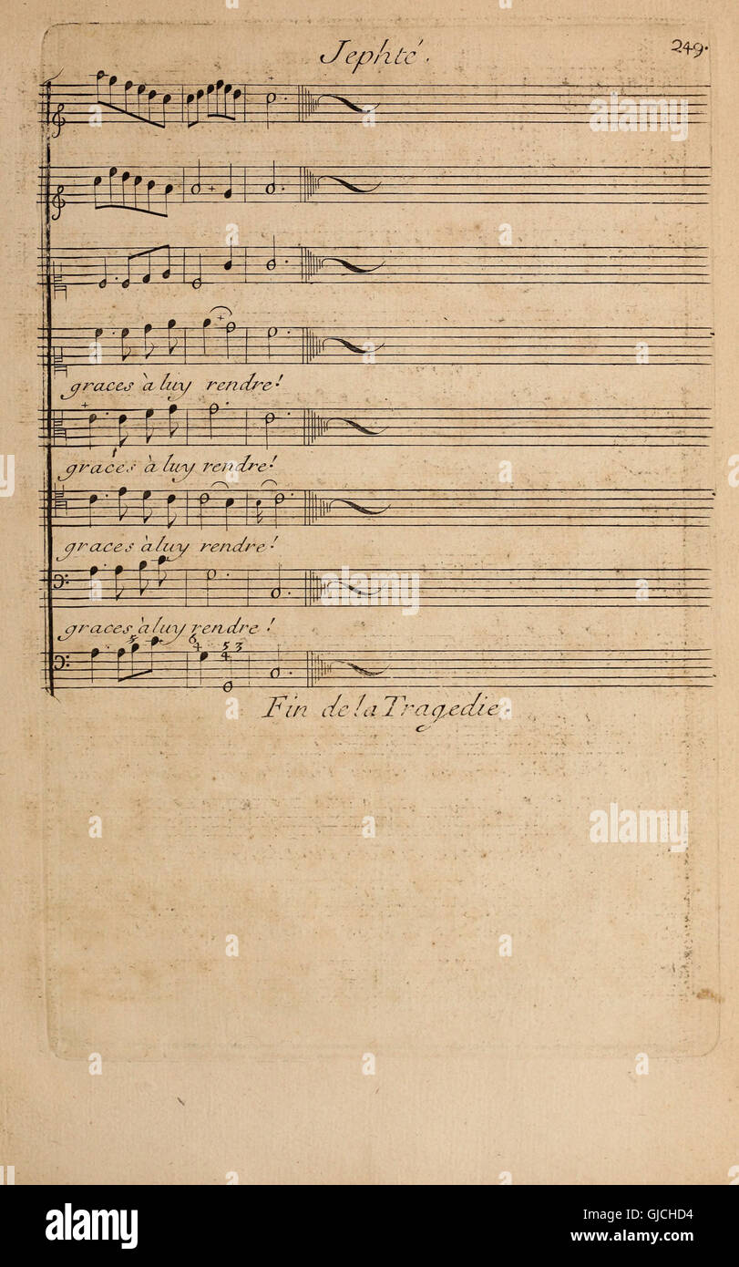 *Jepht* (1732) is a tragedy based on the biblical story of Jephthah ...