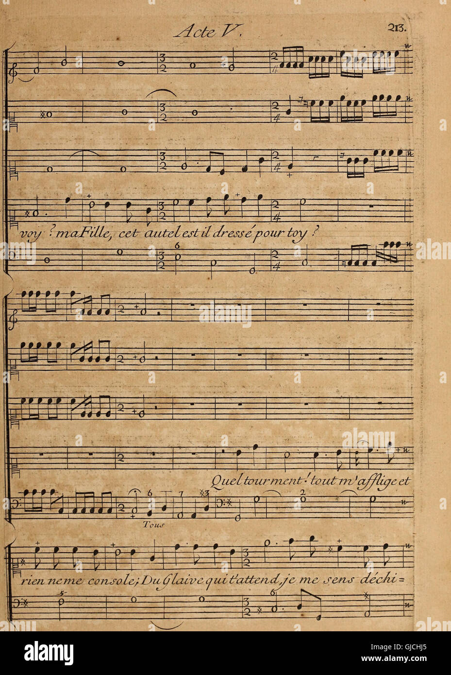 'Jephté' is a French tragedy based on the Bible, first performed by the ...