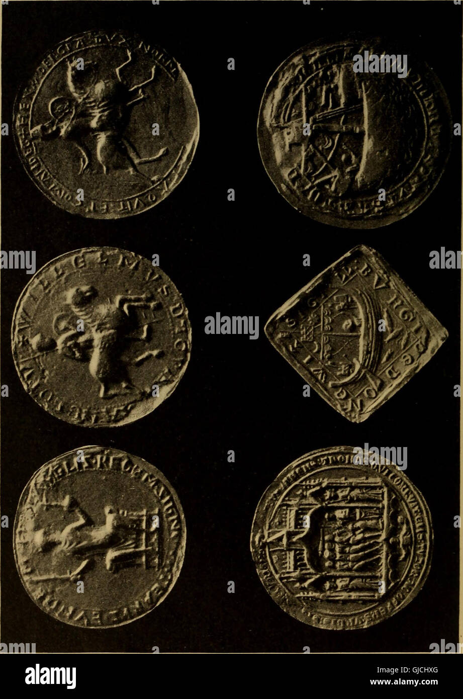 An illustration from 'The Great Seals of England and Some Others' (1904 ...