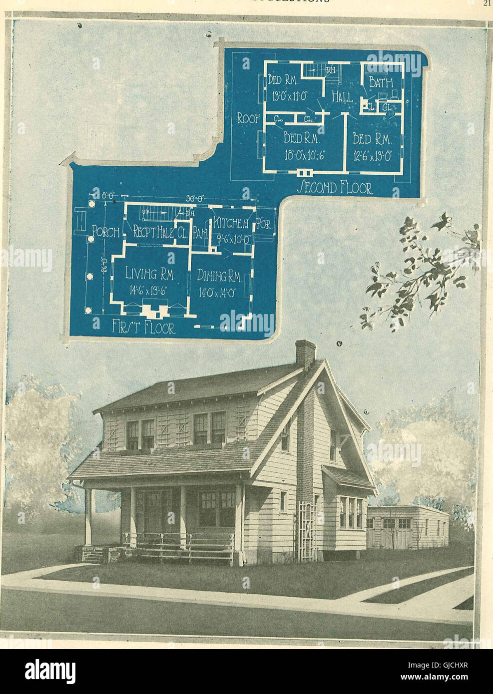 Home Plan Suggestions (1921) provides various architectural designs and ...