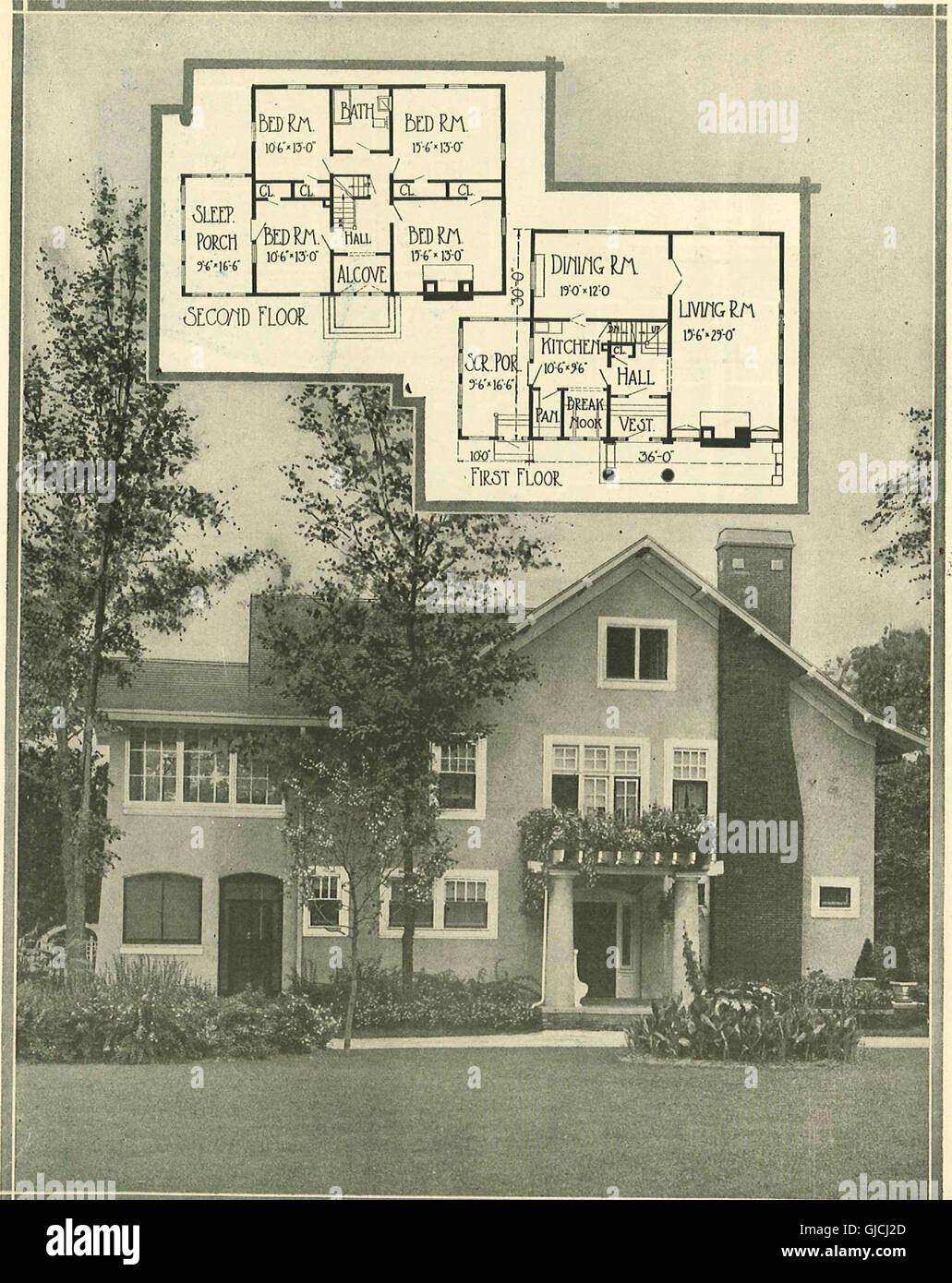 Home floor layouts hi-res stock photography and images - Alamy