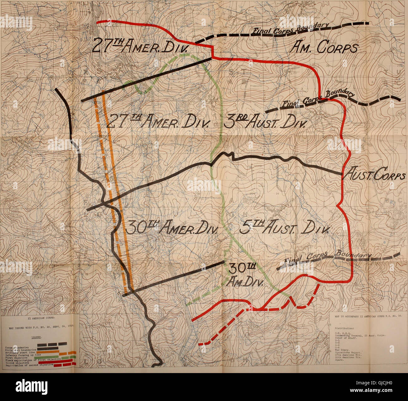 'Records of the World War. Field Orders. 2nd Army Corps' (1921 ...